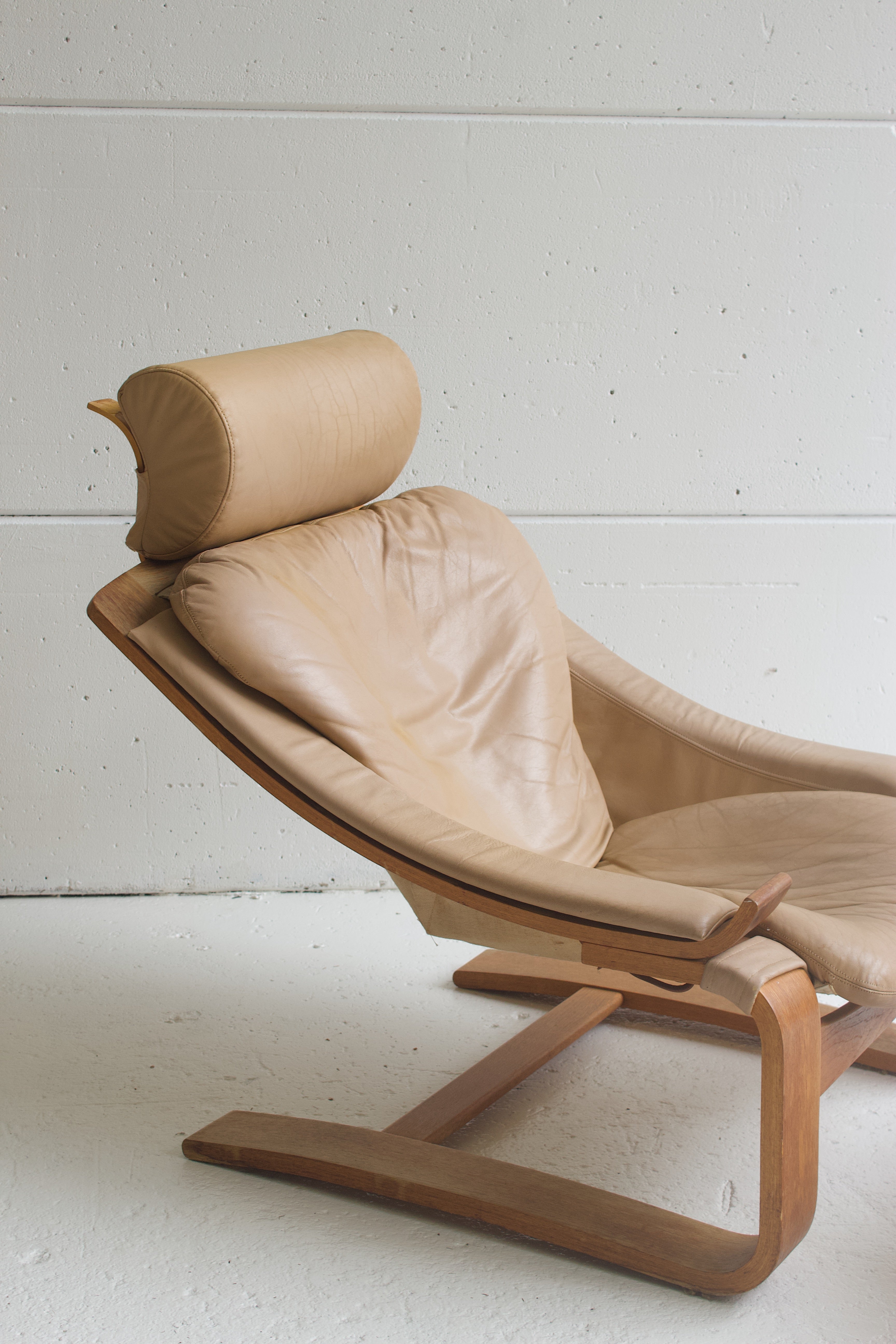 Danish Kroken Lounge Chair With Foot Rest | Mid Century Avenue